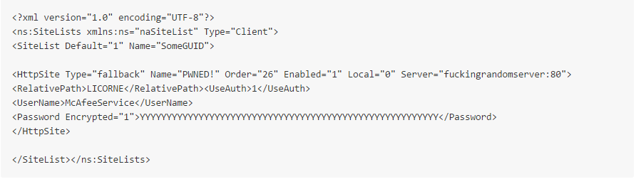 McAfee中的SiteList.xml配置文件能扩大活动目录域的权限 - 安全客，安全资讯平台
