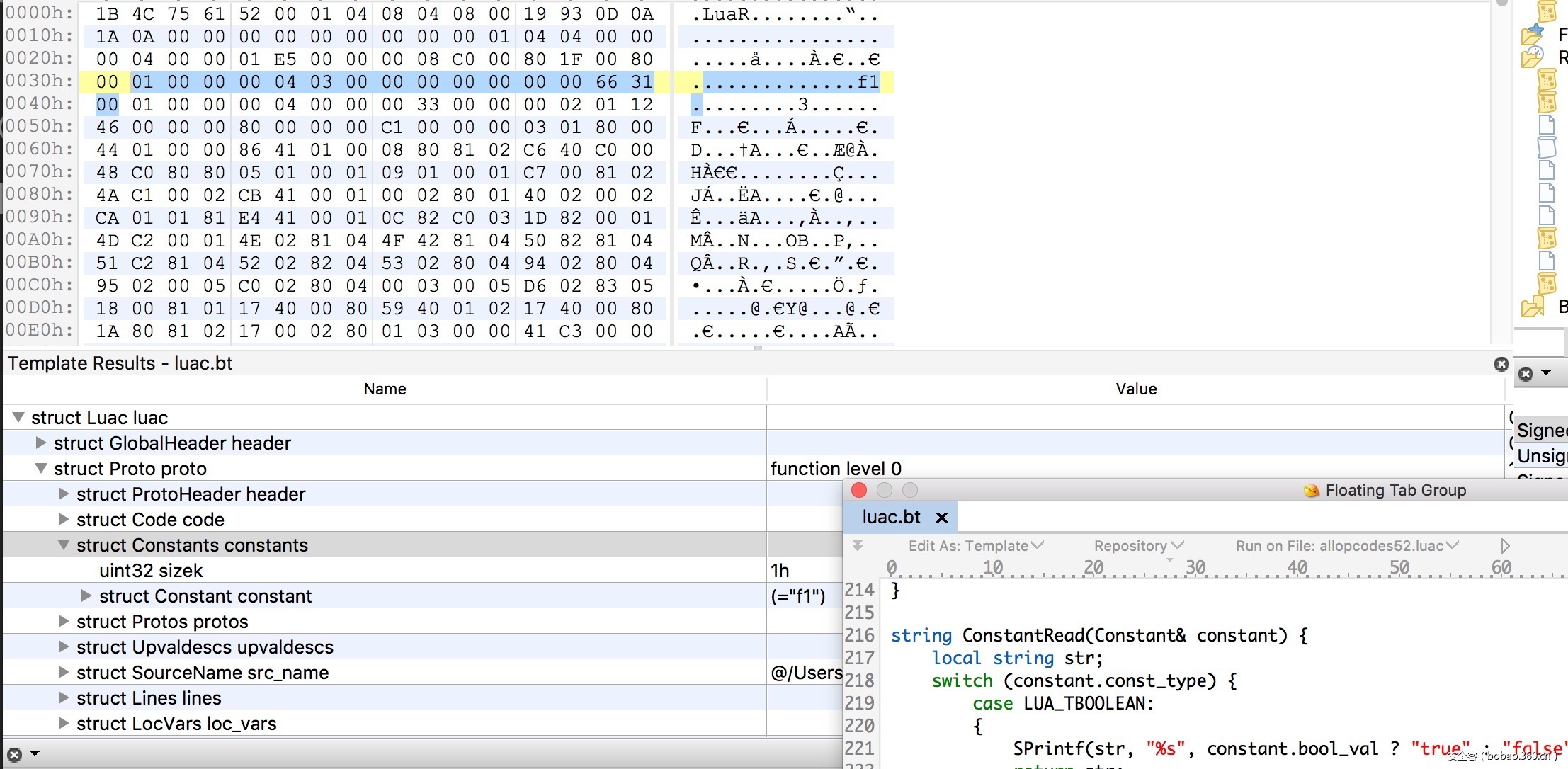 【技术分享】Lua程序逆向之Luac文件格式分析-安全KER - 安全资讯平台